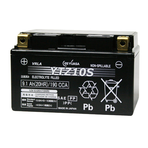 GSユアサ YTZ10S （シールド型） バイク用バッテリー – バッテリーストアドットコム