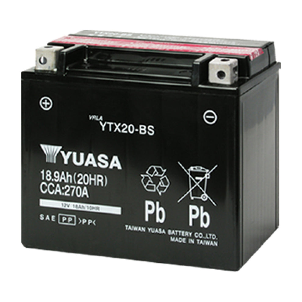 台湾ユアサ YTX20-BS （密閉型） バイク用バッテリー – バッテリーストアドットコム